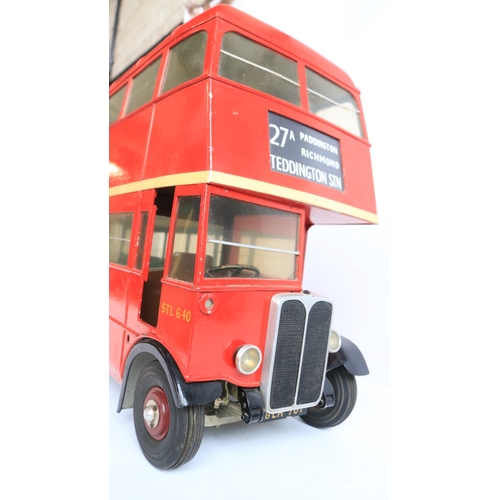 Large and competently built AEC STL class London Transport double ...