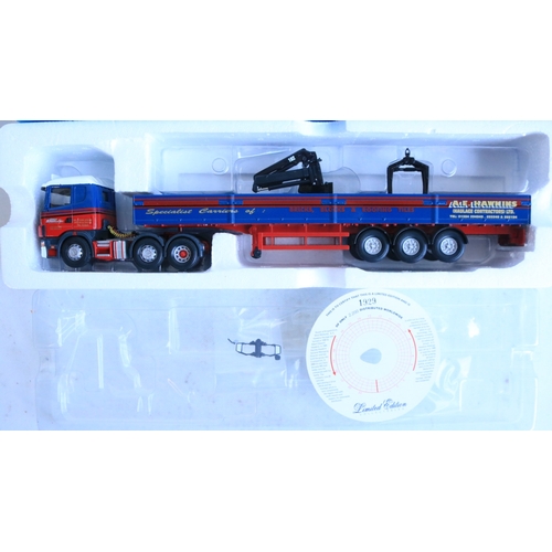 Four 1/50 scale limited edition diecast truck models from Corgi to ...