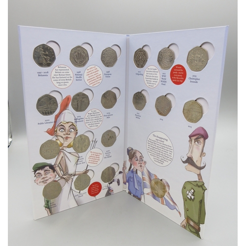 Royal Mint - Complete The Great British Coin Hunt 50p Coin Collector ...