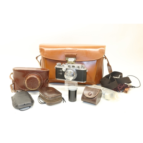 Reid & Sigrist Ltd. of Leicester Reid-III rangefinder camera no. P2805 ...