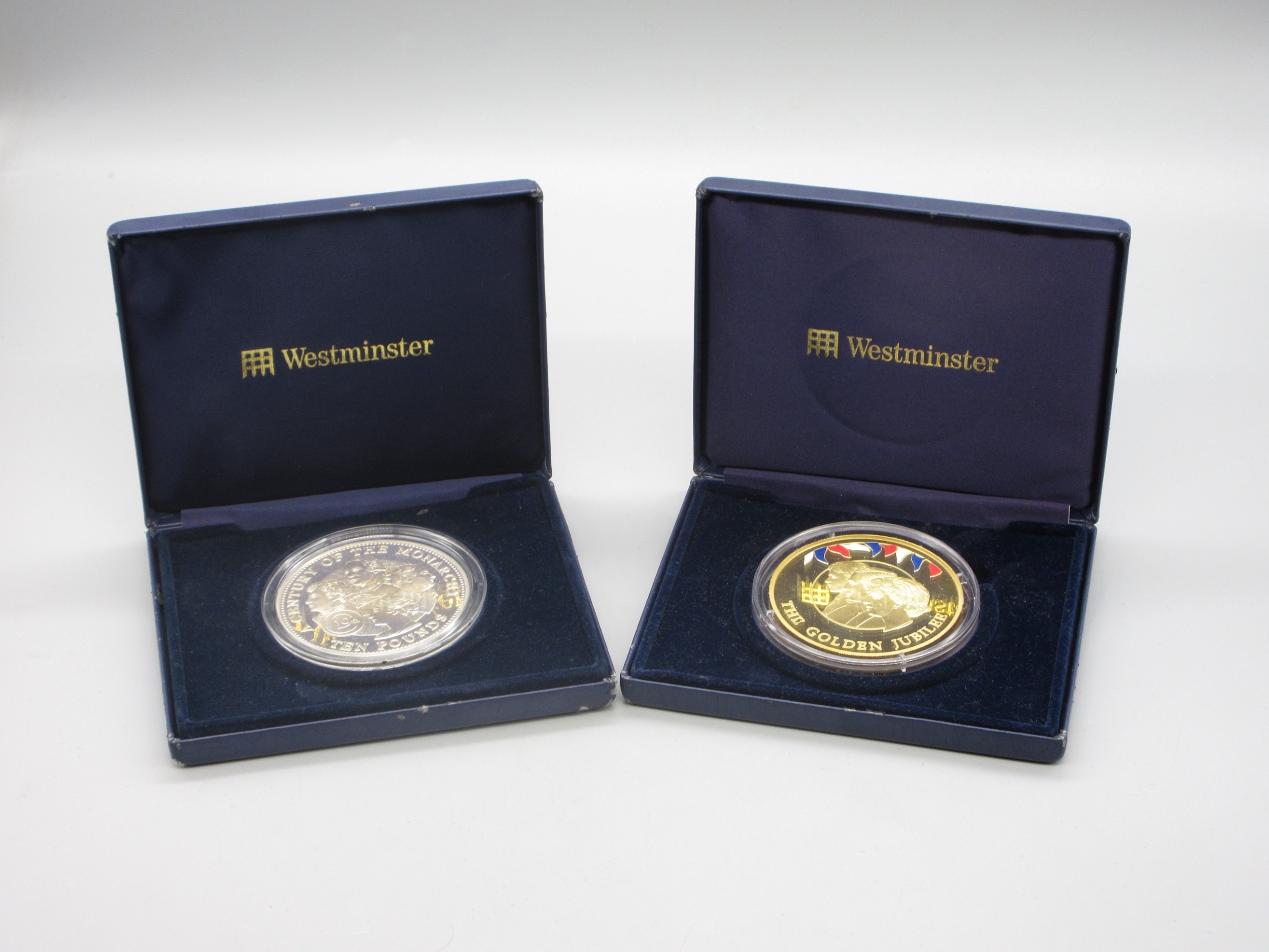 Westminster Mint - The Golden Jubilee 2002 Falkland Islands 10 Pounds ...