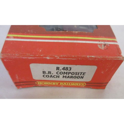 Collection of mostly boxed Hornby/Triang Hornby OO gauge coaches incl R ...