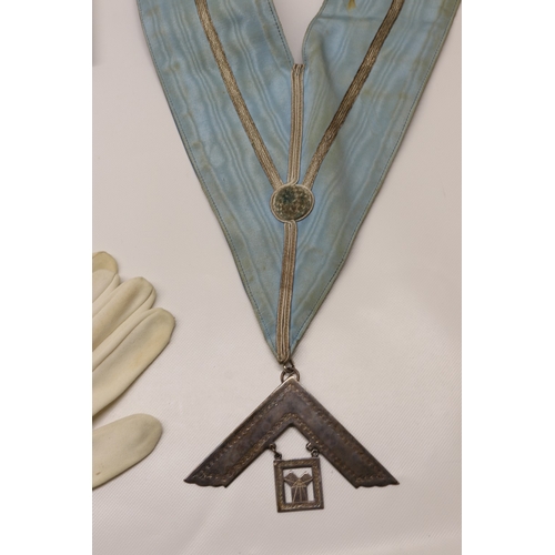 Collection of Freemasonry/Masonic regalia interest pieces including a ...