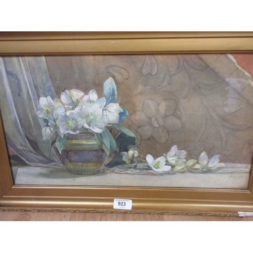 Mary A Lowe (British 20th century); Still Life study of wild flowers in ...