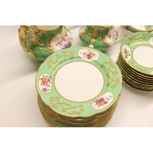 Selection of mid-Century Rococo revival tea service ware, in the style ...