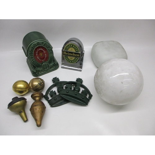 Collection of pub-related breweriana to include a Whitbread and Co ...