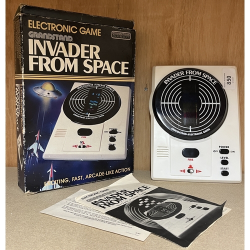 Grandstand Invader From Space, vintage handheld electronic game, with ...