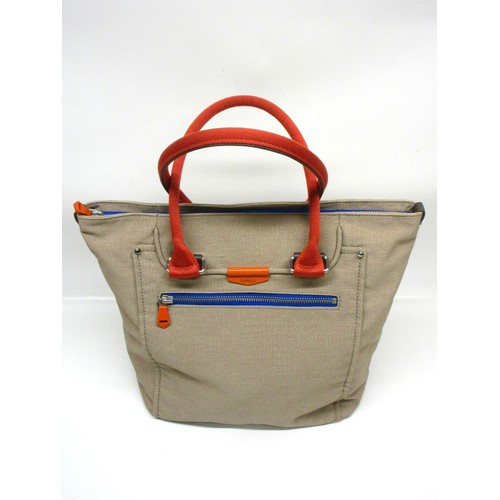 Collection of Kipling ladies handbags inc. textured coated cotton zip ...