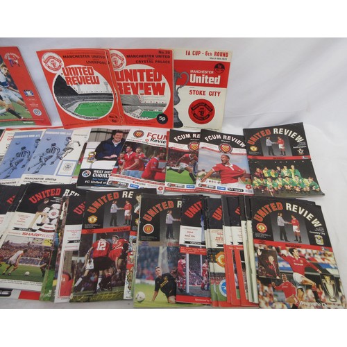Large collection of mostly Manchester United FC/ Football Club United ...