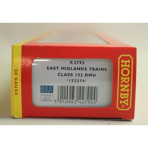 Hornby OO gauge Super Detail R2792 East Midlands Trains Class 153 DMU ...