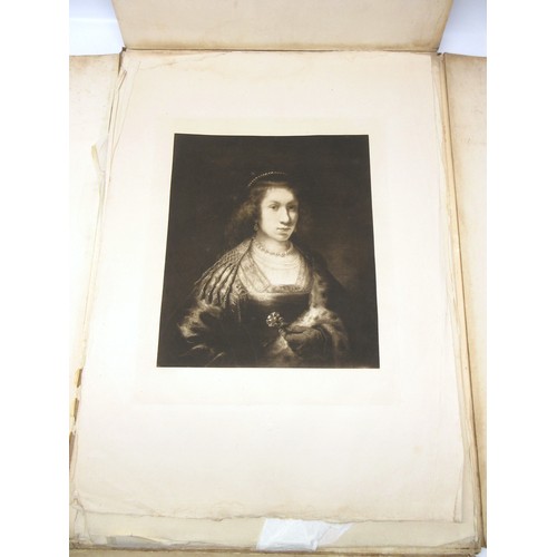 Rembrandt portfolio alongside Thomas Gooch Appleton (British, 1854-1924 ...