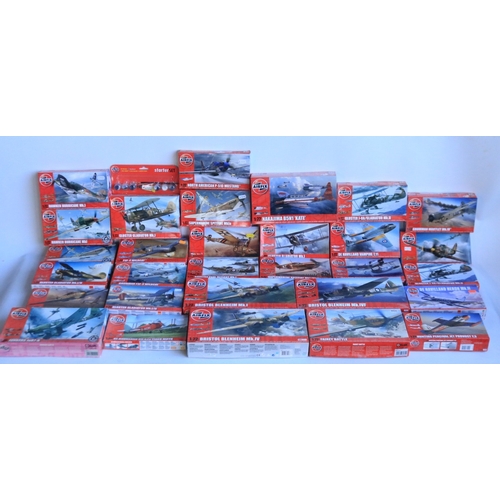Thirty boxed 1/72 scale plastic model aircraft kits from Airfix, all ...