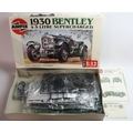 Airfix 1/12 scale 1930 Bentley 4.5 Litre plastic model kit, all sprue ...