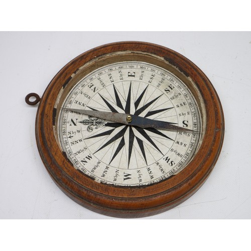 Victorian desk compass by Francis Barker & Son; Victorian surveyors ...