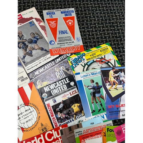 Amount of various vintage football programmes. Including - Dover ...