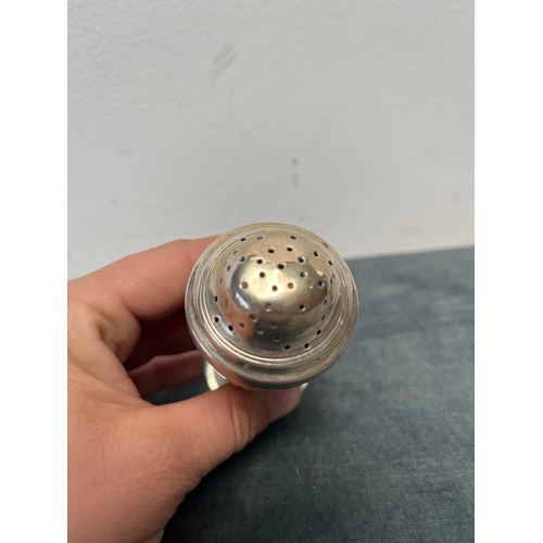 Georgian solid silver sugar sifter