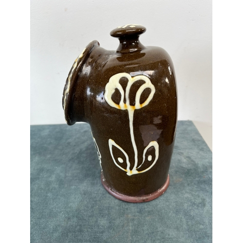 Antique slipware salt pig