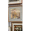 Watercolour signed Lesley Hall