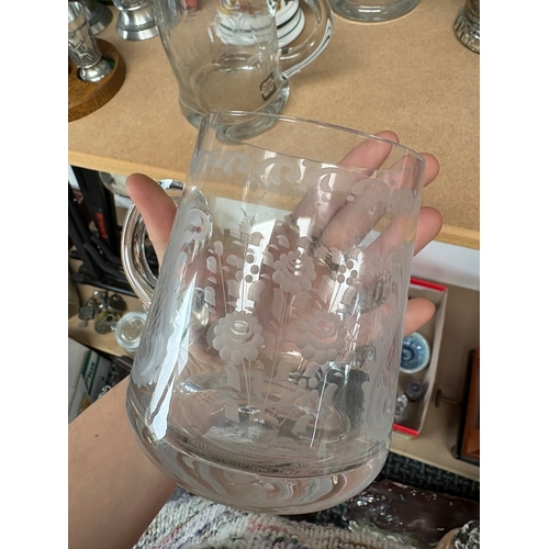 5 x German Stein's/ tankards including WMF + Kungsthandwerk