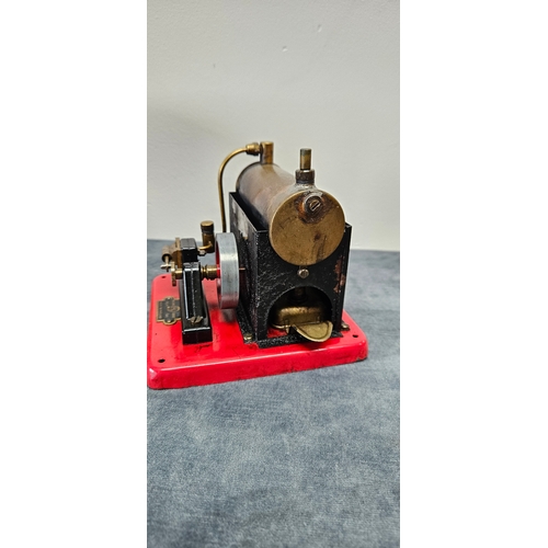 1950's SEL Model 1540 Stationary Steam Engine. With original box