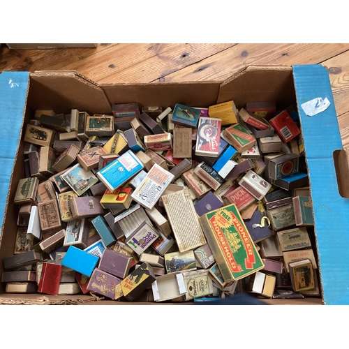Qty Of Old Match Boxes