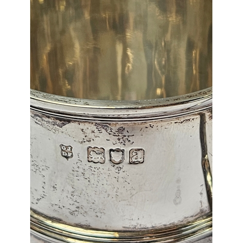 An Engraved Silver Cup (London 1956), An Engraved Miniature Silver ...