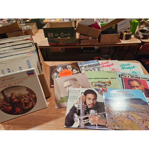 Large Box Of Records