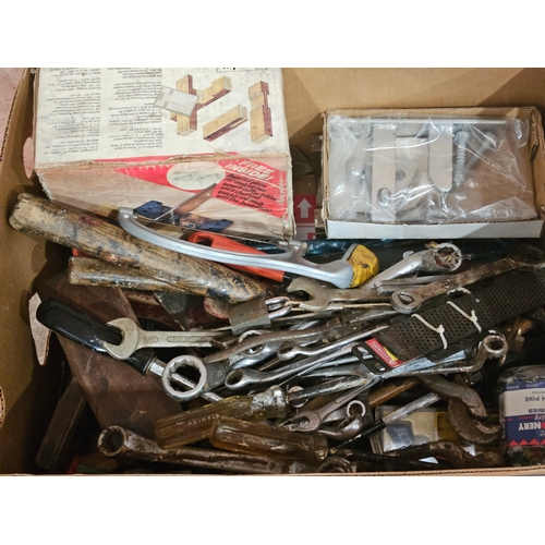 Box Of Tools, Spanners Etc