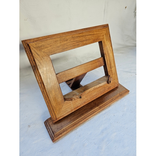 Oak Cook Book Stand