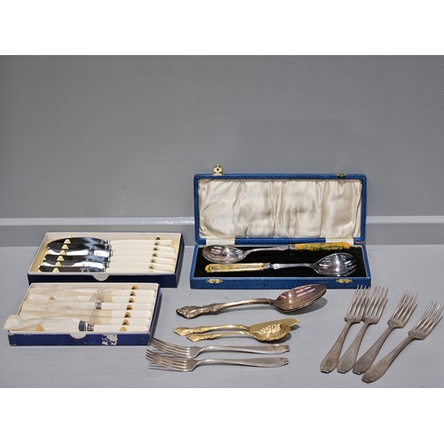 Boxed Sets Of Assorted Cutlery Etc