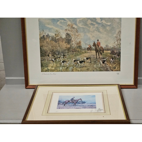 Snaffles Print In Frame & Hunting Print In Frame