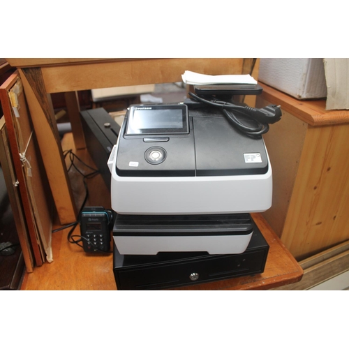 DIGITAL ELECTRONIC TILL SYSTEM WITH CARD UNIT ETC (UNTESTED AS NO IDEA ...