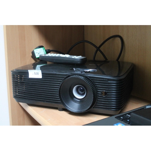 OPTOMA 4K LED SMART PROJECTOR AND REMOTE (OVER 600 WHEN NEW AT THE ...