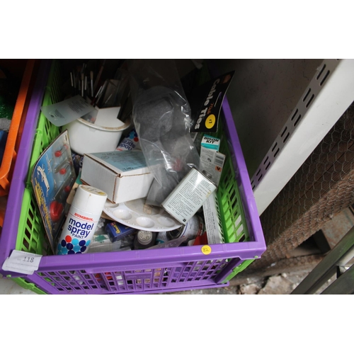 BOX OF CLEANING PRODUCTS