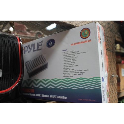 BRAND NEW IN WRAP PYLE WATERPROOF 400W MARINE AMPLIFIER