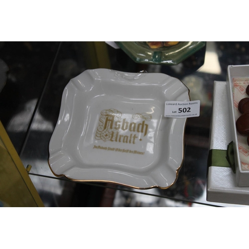 VINTAGE HEINRICH ASBACH URALT ASHTRAY