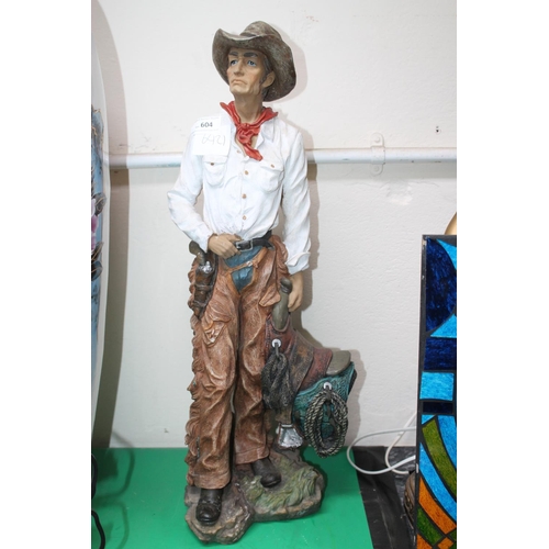 RESIN COWBOY FIGURE