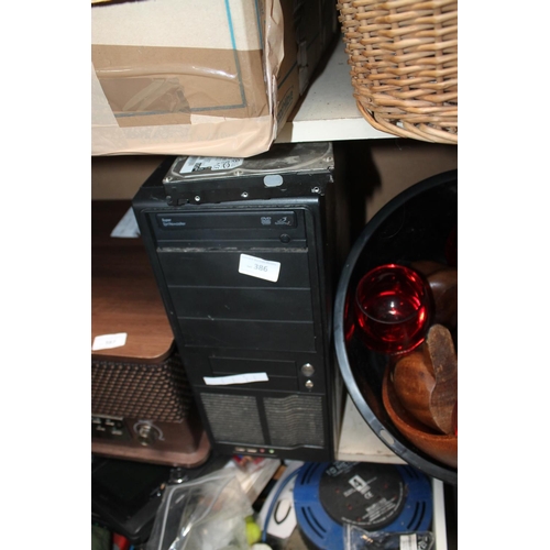 PC TOWER PLUS HARDDRIVE