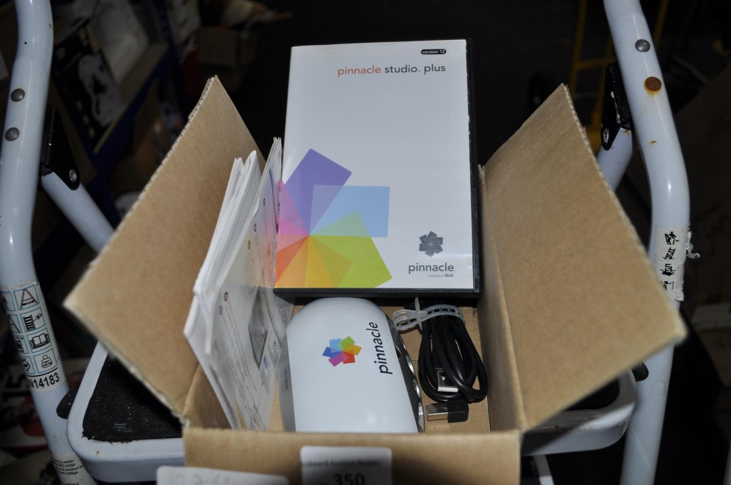 PINNACLE 510 USB VIDEO TRANSFER UNIT AND SOFTWARE