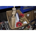 BOX OF CRAFT ITEMS