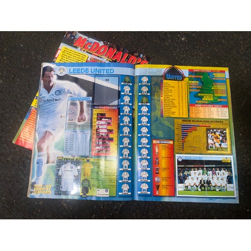 MERLIN 1997 PREMIER LEAGUE STICKER BOOK ALBUM APPROX 75% COMPLETE