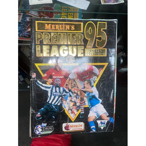 1995 PREMIER LEAGUE FOOTBALL STICKER COLLECTION COMPLETE!!!