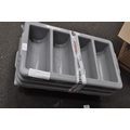 4 CATERING CUTLERY TRAYS