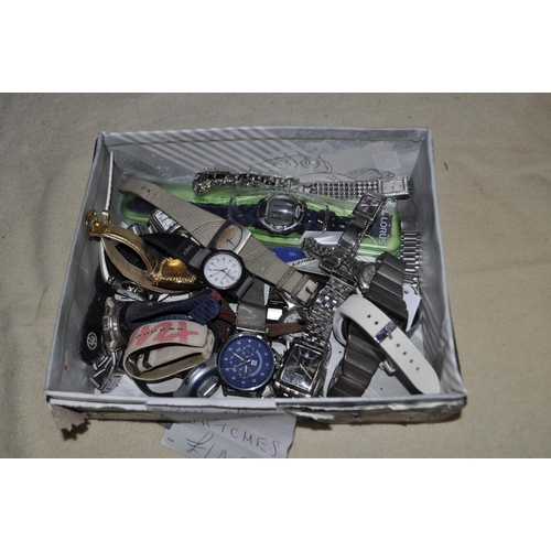 BOX OF 20 PLUS WATCHES