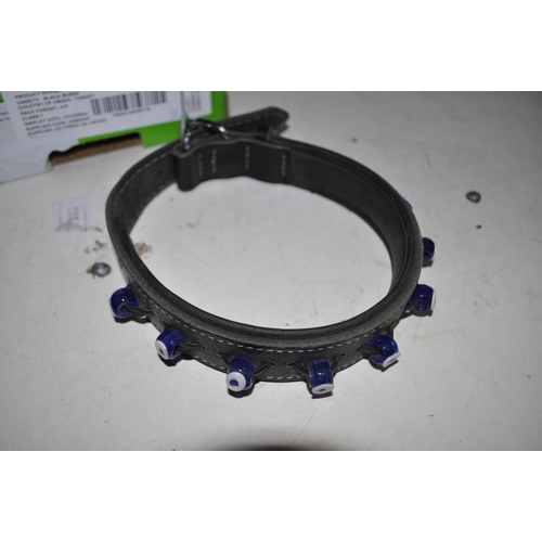 TURKISH EYE BEADED DOG COLLAR