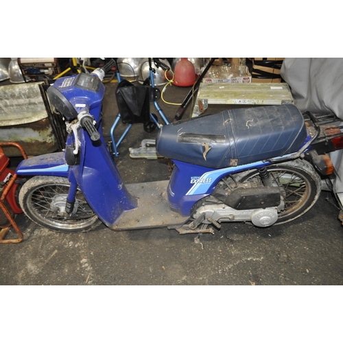 1988 HONDA CITY EXPRESS BARN FIND 50CC SCOOTER 10,500 MILES, NOT ...