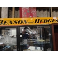 VINTAGE BENSON AND HEDGES ADVERTISING WALL SIGN