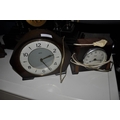 SMITHS MANTLE CLOCK PLUS FERRANTI ELECTRIC CLOCK