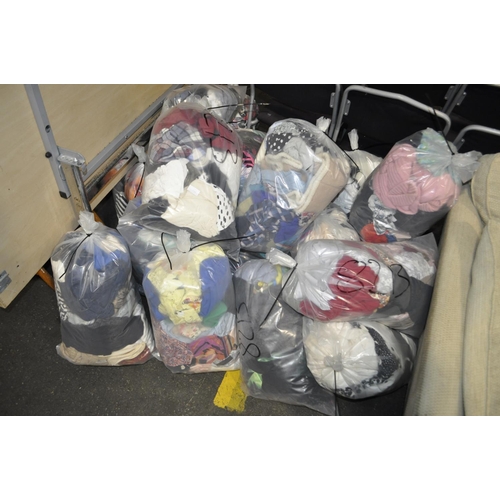 10 X BAGS OF MIXED CLOTHES