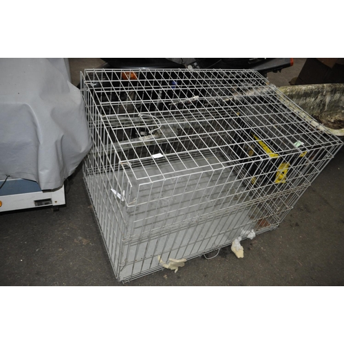 XXL SIDE COLLAPSING DOG CAGE
